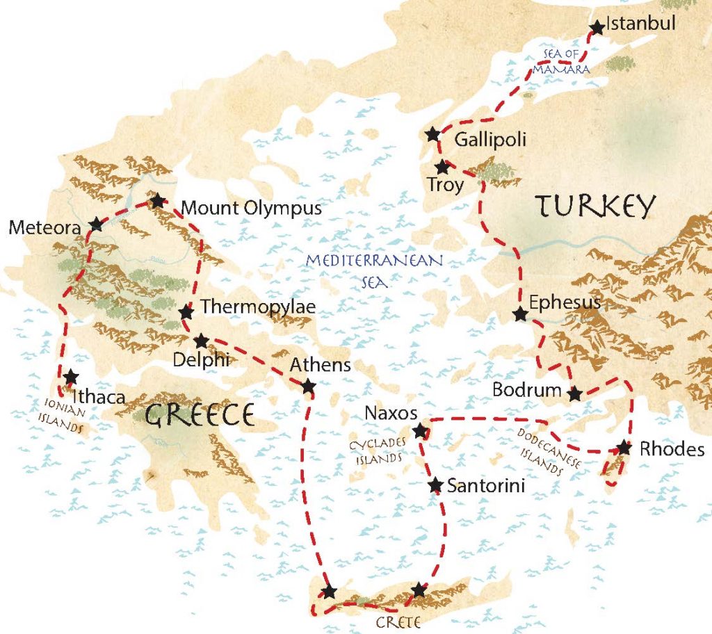 The Odyssey Map - Bike Odyssey